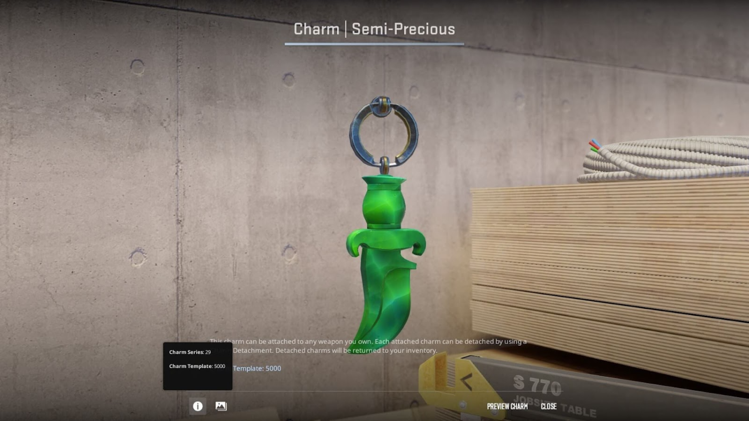 All CS2 Semi-Precious Charm Patterns & Price Guide in 2025