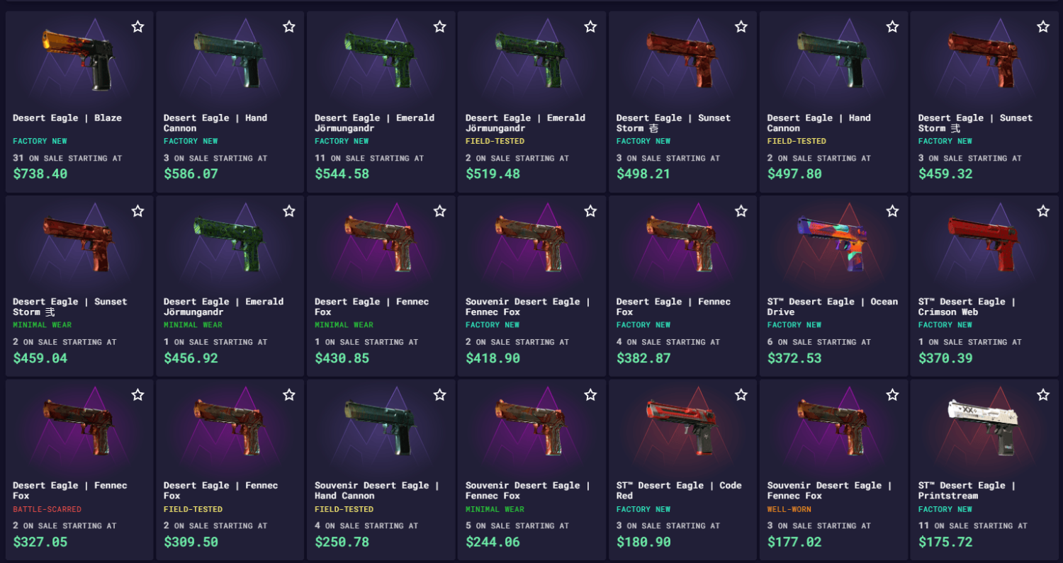 Lista de níveis de armas do CS:GO e CS2 em {ano}