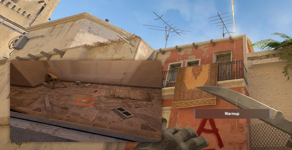 CS2 Mirage Smokes Lineups - Window, Stairs, Jungle Smoke Guide