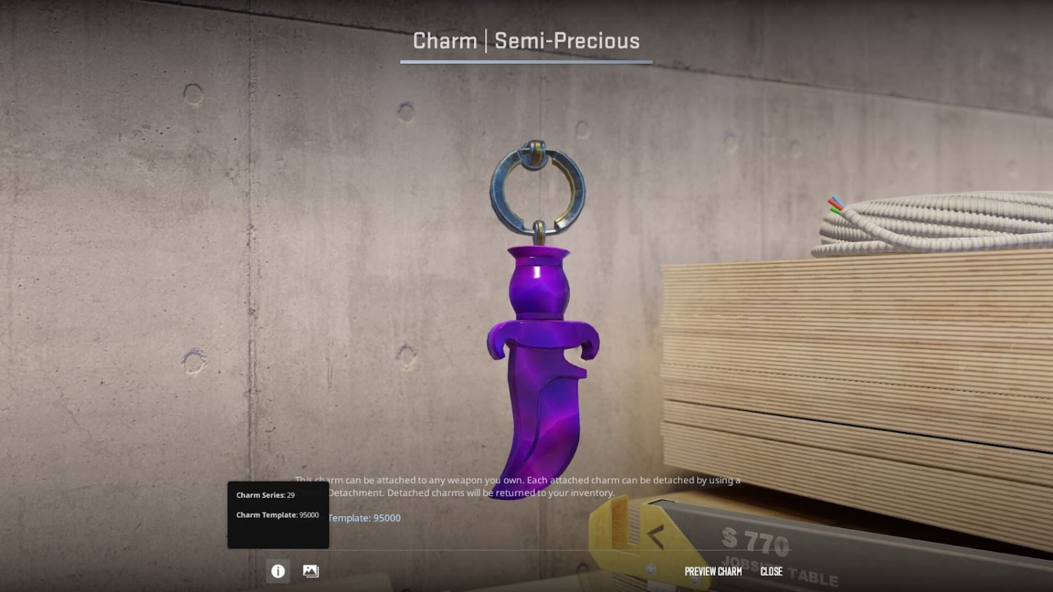 All CS2 Semi-Precious Charm Patterns & Price Guide in 2025