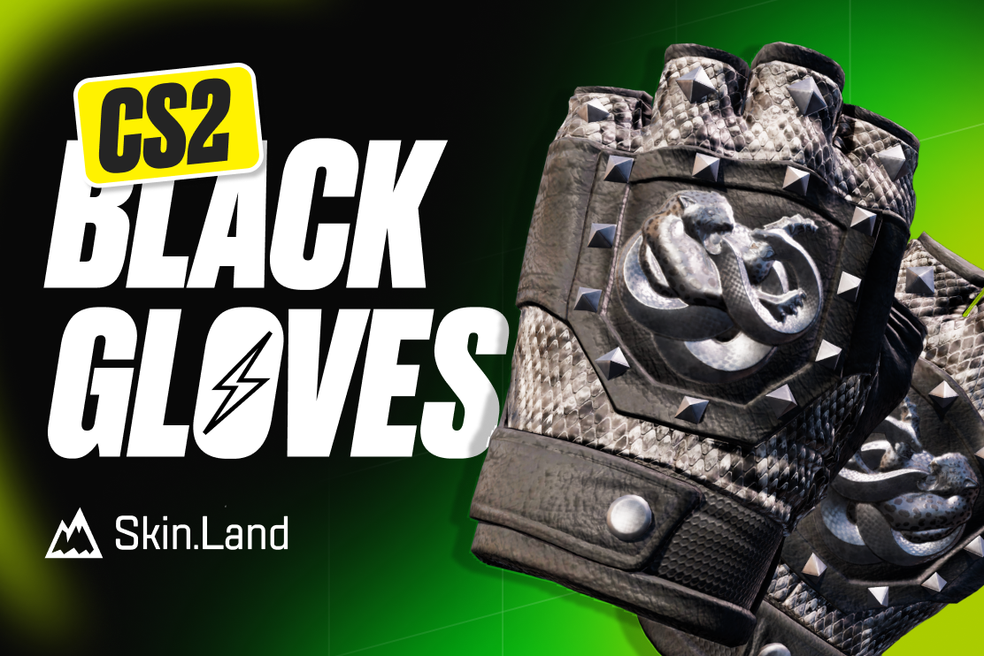 Best Black Gloves in CS:GO and CS2