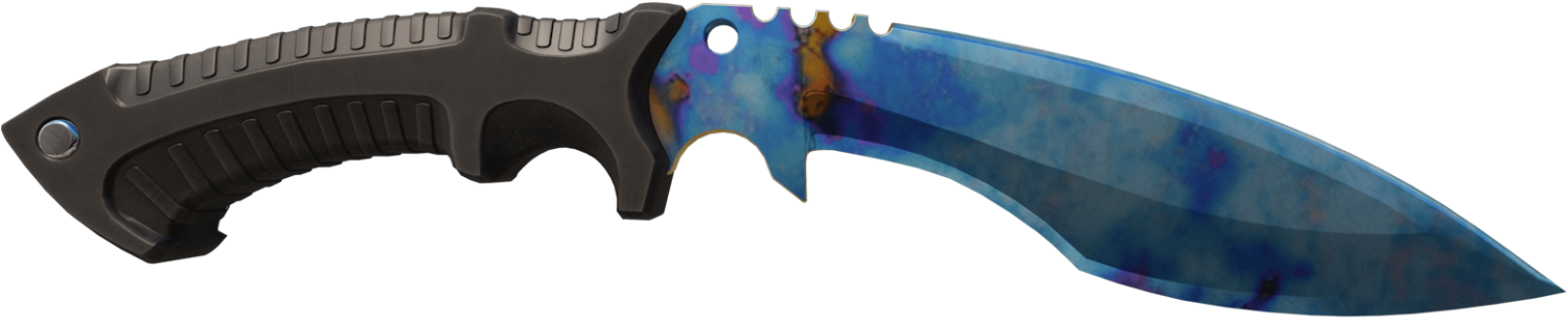 Case Hardened Kukri Knife: Blue Gem Patterns Guide