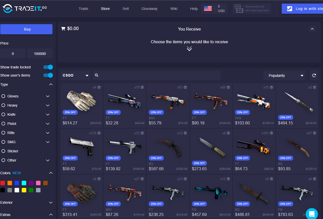 Best CS:GO/CS2 Skins Market (Marketplace) in 2025