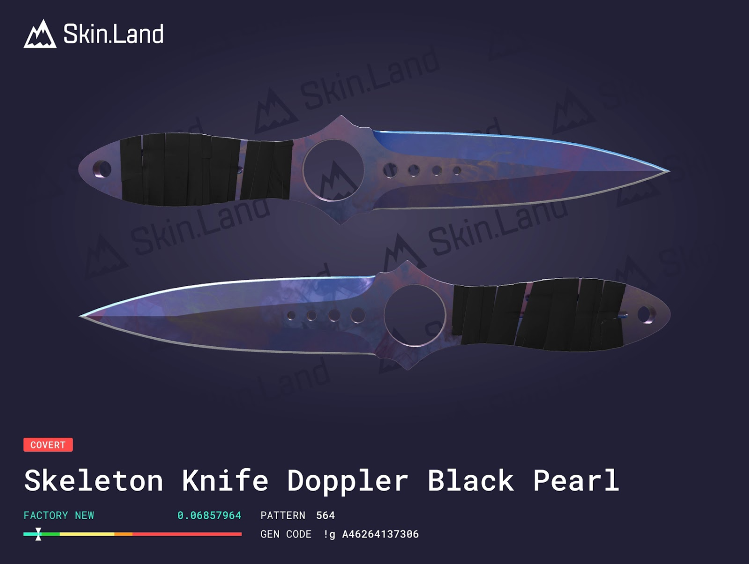 Black Pearl CS2 Knives Pattern and Price Guide in 2025