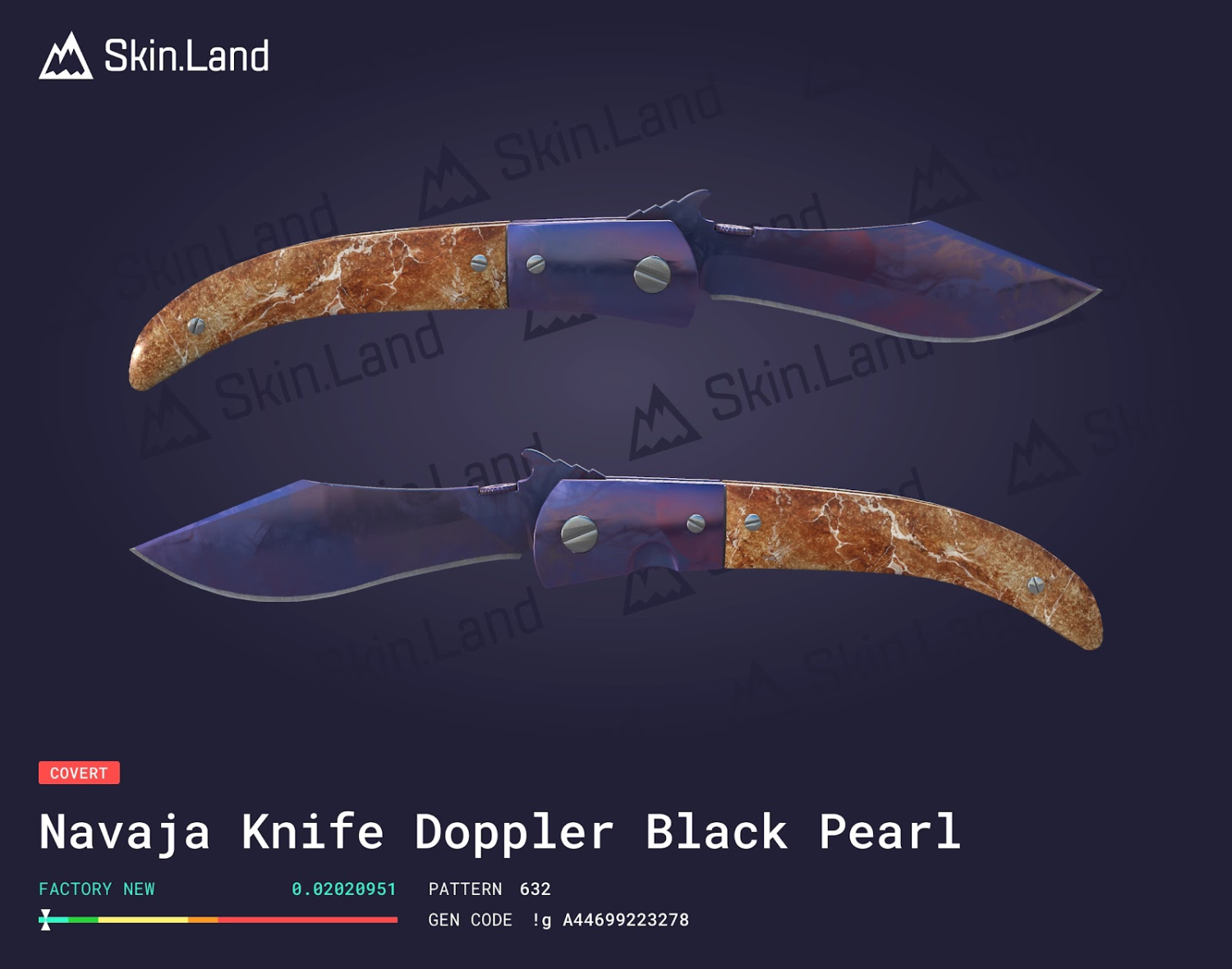 Black Pearl CS2 Knives Pattern and Price Guide in 2025