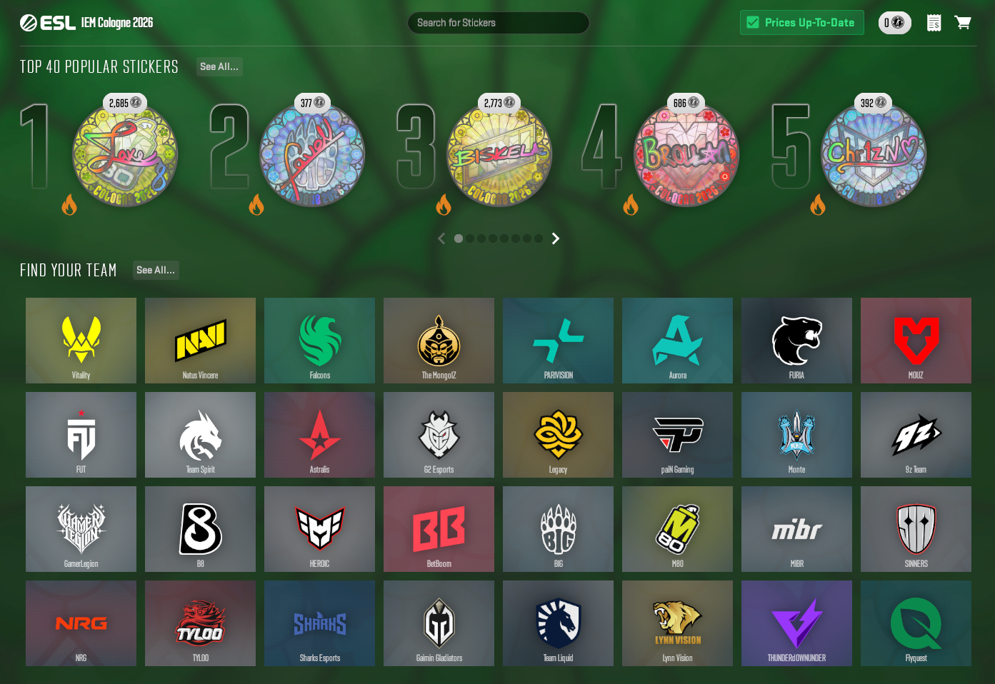 How to Buy Autograph Stickers for the CS2 IEM Cologne Major 2026