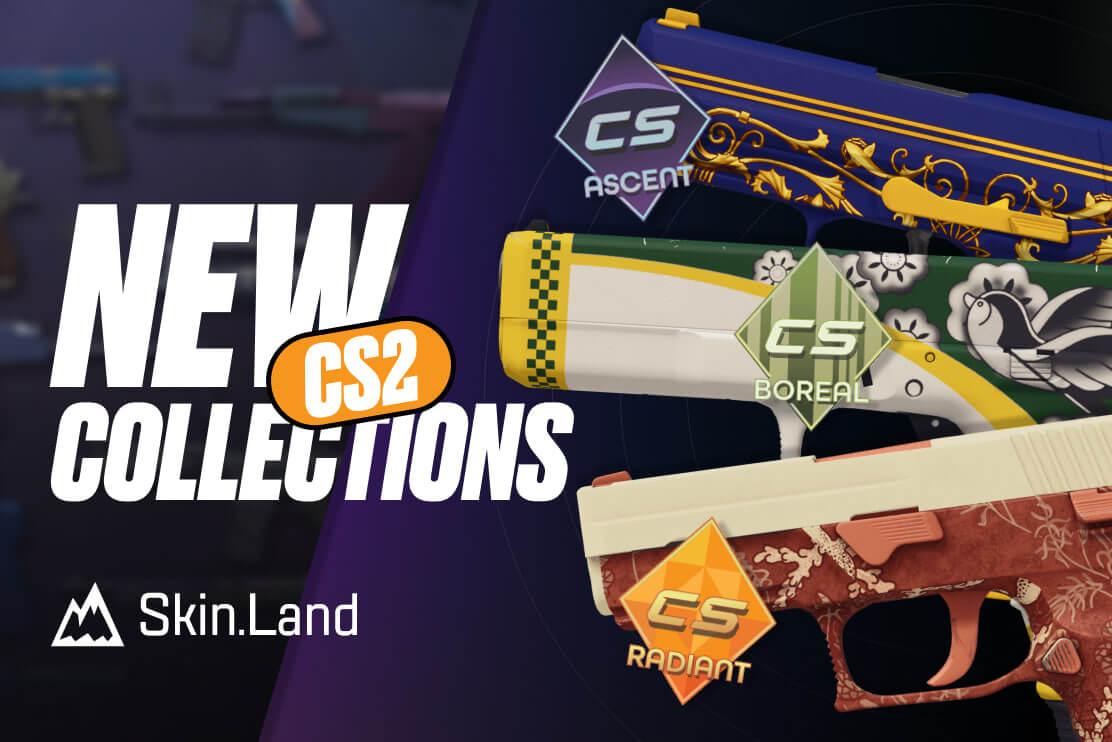 Meet New CS2 Collections and All Their Skins in 2025 Spring Update