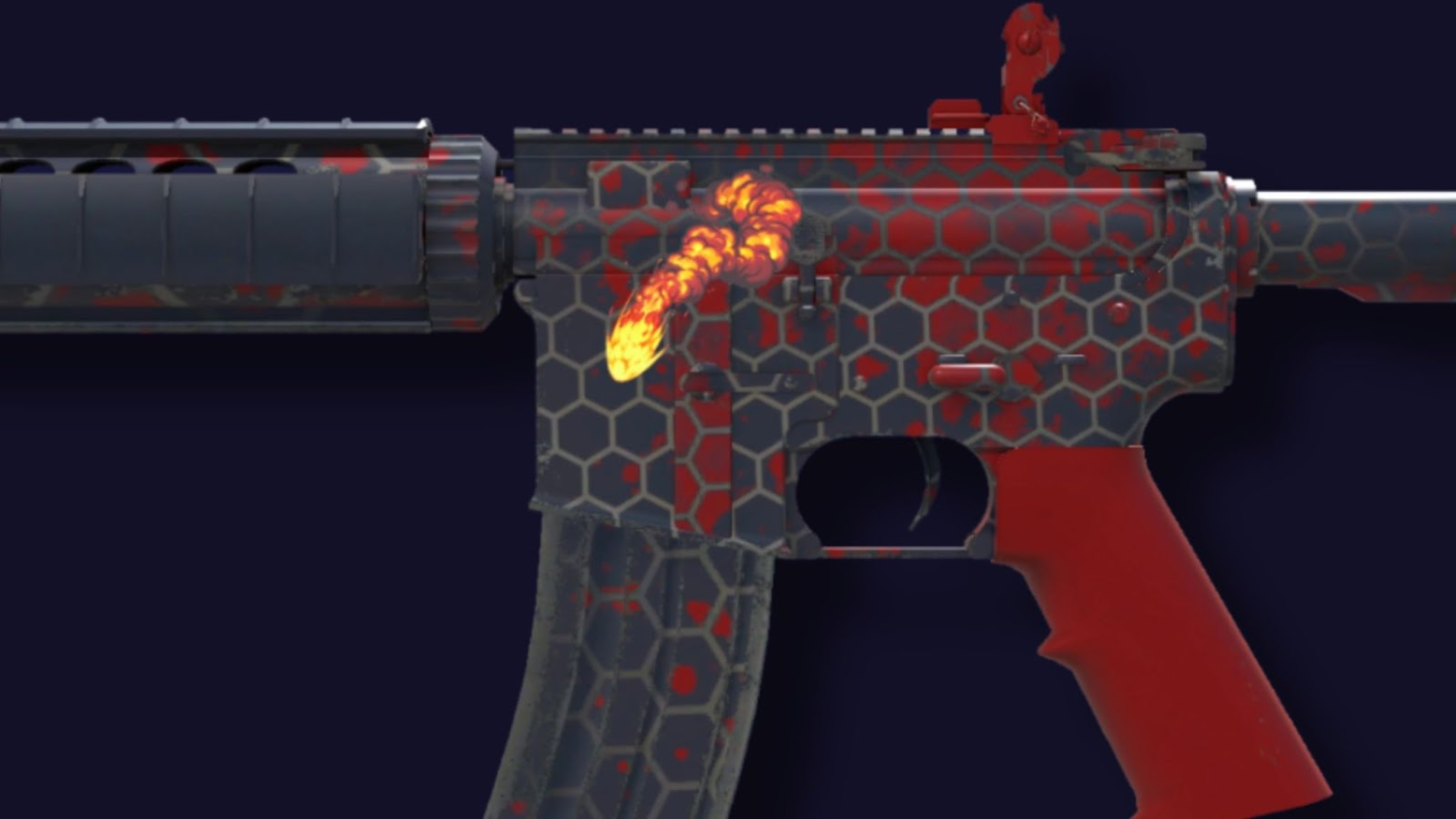 Fake M4A4 Howl Sticker Craft in CS2