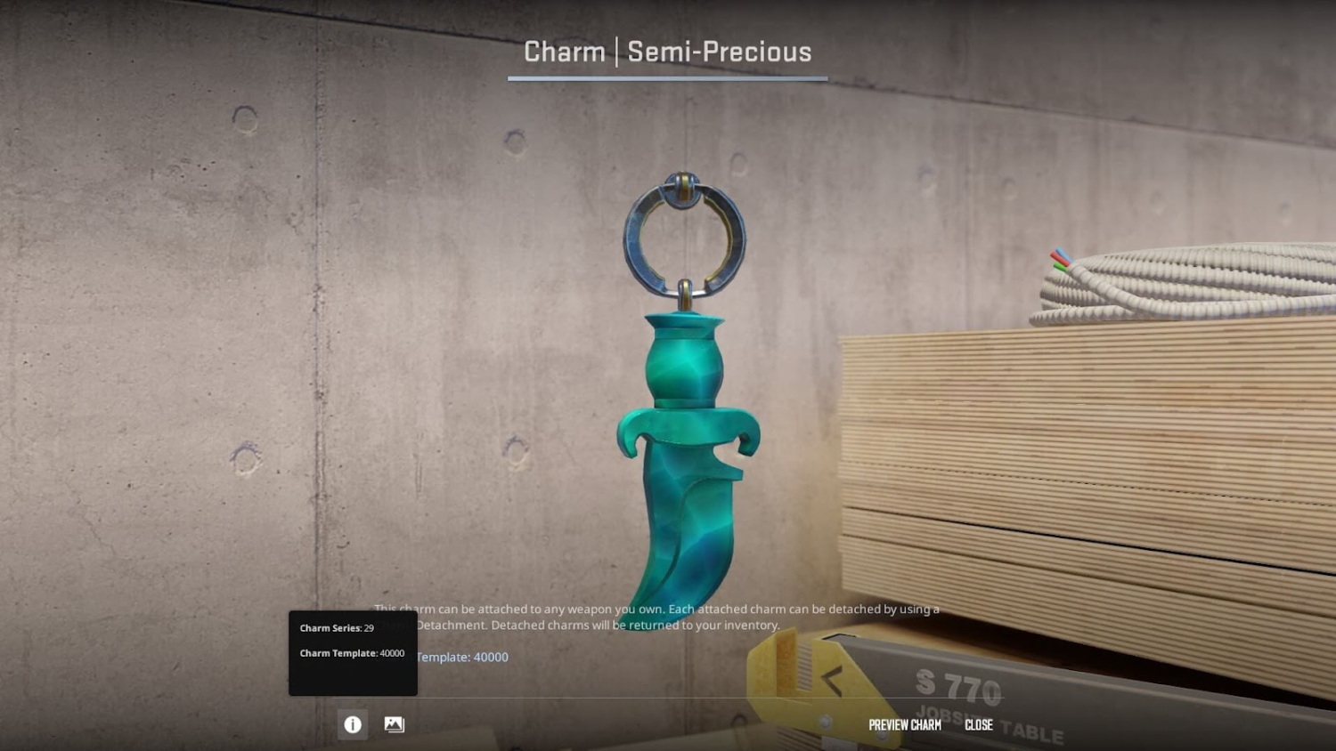 All CS2 Semi-Precious Charm Patterns & Price Guide in 2025