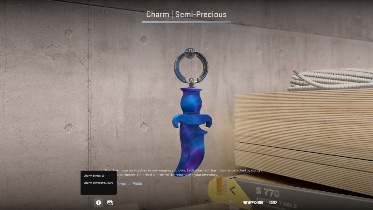 All CS2 Semi-Precious Charm Patterns & Price Guide in 2025