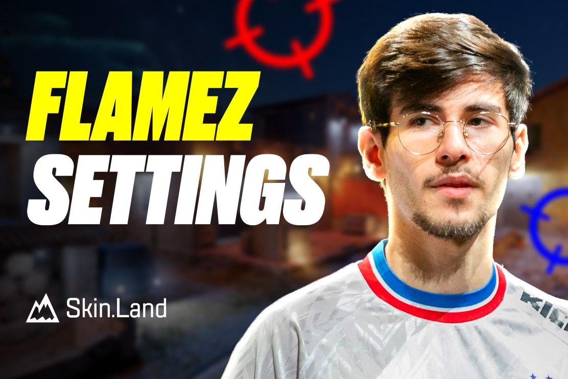 flameZ Pro Settings in CS2: Crosshair, Mouse Sensitivity and Viewmodel