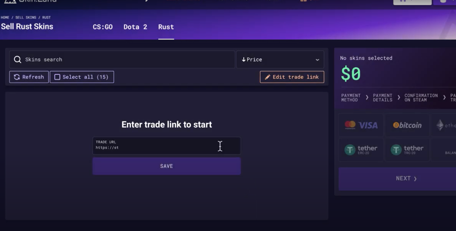Rust Inventory Value Calculator and Checker