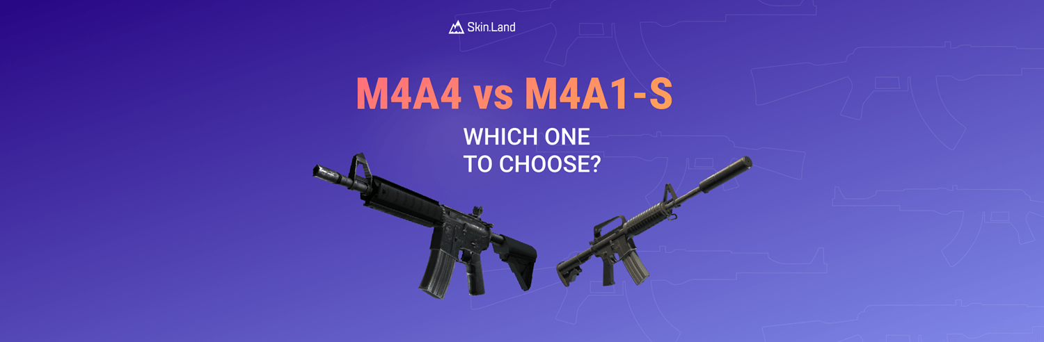 M4A1-S vs M4A4 in CS:GO/CS2 - Which is Better in 2024?