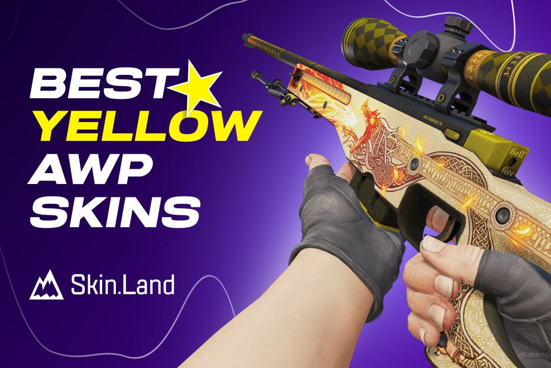 Best Yellow AWP Skins in CS2