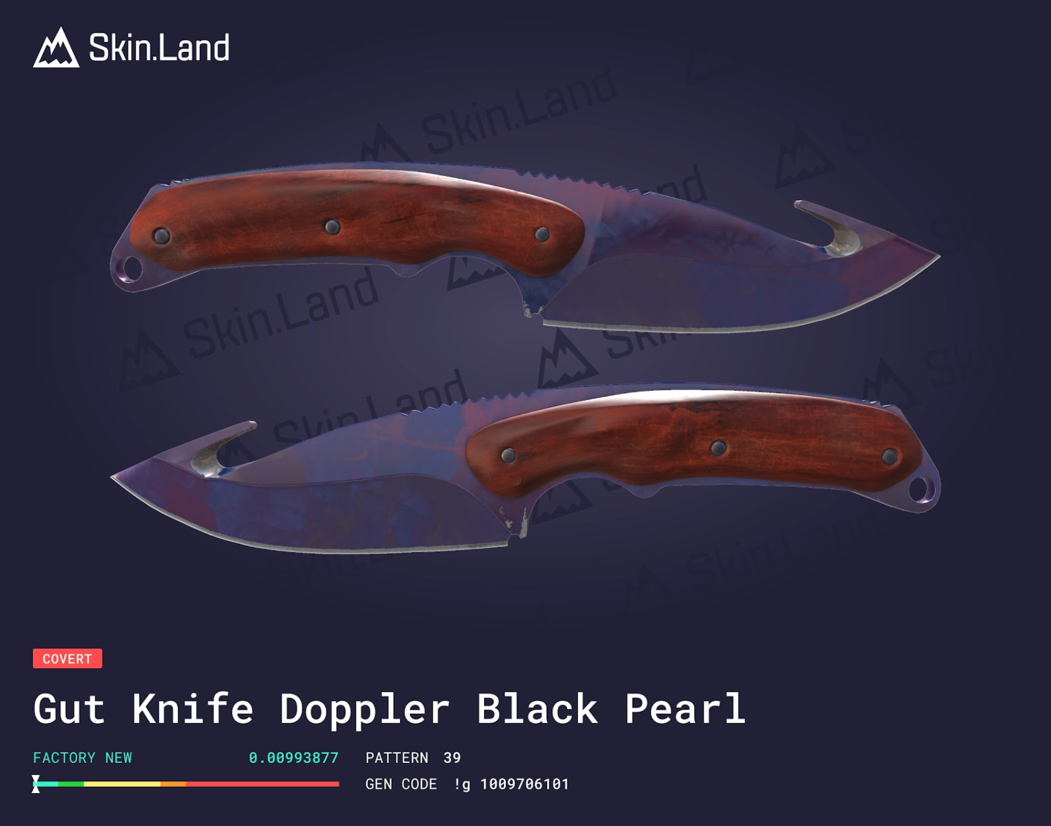 Black Pearl CS2 Knives Pattern and Price Guide in 2025