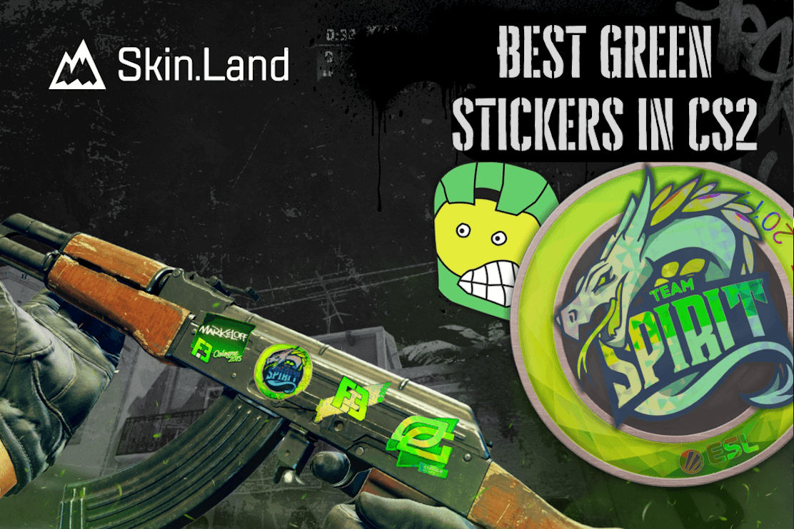 Best CS:GO and CS2 Green Stickers