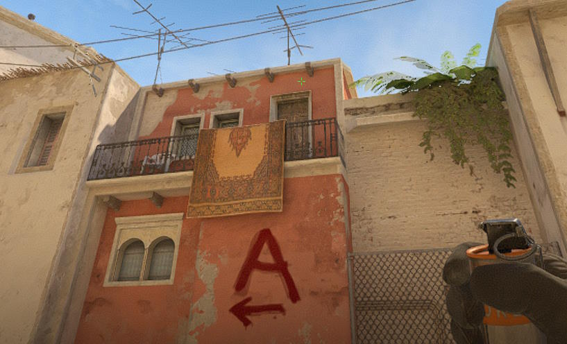 CS2 Mirage Smokes Lineups - Window, Stairs, Jungle Smoke Guide