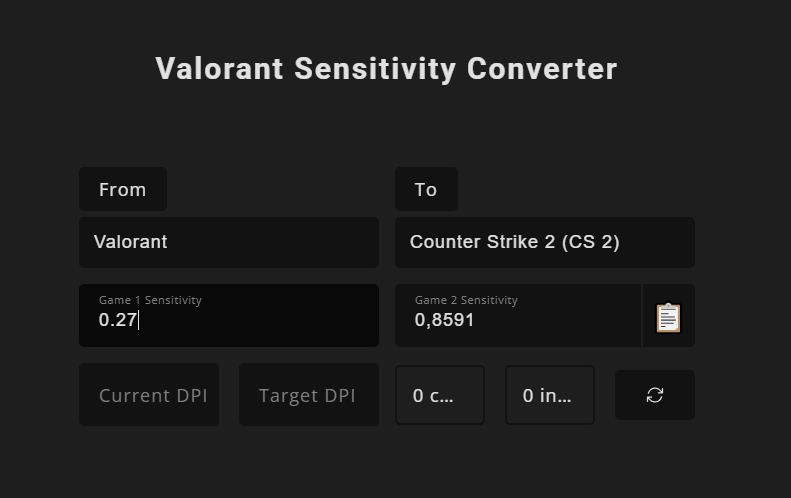 How to Convert and Change CS:GO/CS2 Sens to VALORANT