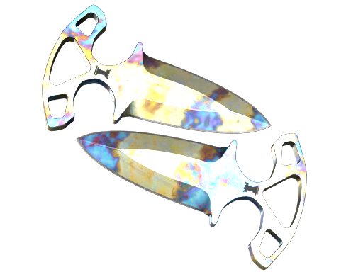 Buy ★ Shadow Daggers | Case Hardened (Well-Worn) – price from $201.29 ...