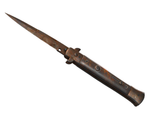 Buy ★ StatTrak™ Stiletto Knife | Rust Coat (Battle-Scarred) – price ...