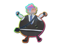 Buy Sticker | Poorly Drawn Number K (Holo) – price from $1.82 - Buy ...