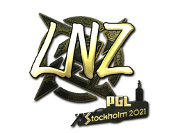 Buy Sticker | LNZ (Gold) | Stockholm 2021 – price from $4.98 - Buy ...