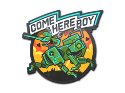 Buy Sticker | Come Here Boy – price from $0.04 - Buy skins on Skin.Land