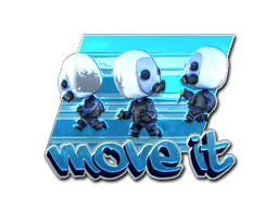 Buy Sticker | Move It (Foil) – price from $18.24 - Buy skins on Skin.Land