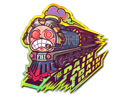 Buy Sticker | Pain Train (Holo) – price from $0.30 - Buy skins on Skin.Land