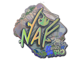 Buy Sticker | NAF (Holo) | Rio 2022 – price from $2.00 - Buy skins on ...