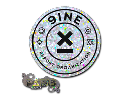 Buy Sticker | 9INE (Glitter) | Paris 2023 – price from $0.10 - Buy ...