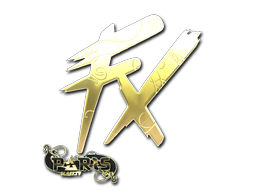 Buy Sticker | Fluxo (Gold) | Paris 2023 – price from $1.50 - Buy skins ...