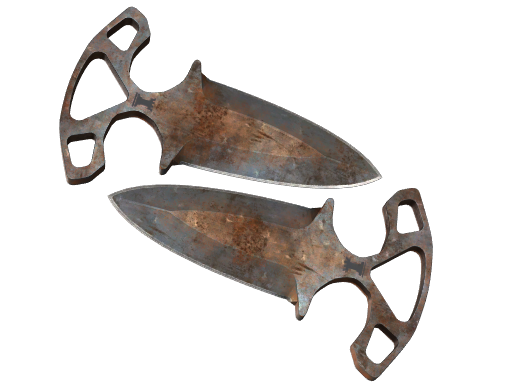 Buy ★ StatTrak™ Shadow Daggers | Rust Coat (Battle-Scarred) – price ...