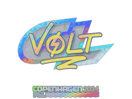 Buy Sticker | volt (Holo) | Copenhagen 2024 – price from $2.48 - Buy ...