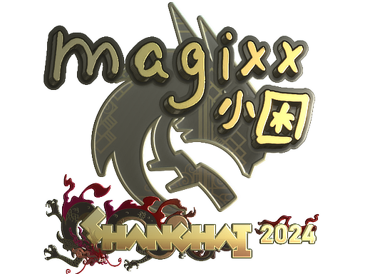 Buy Sticker | magixx (Gold) | Shanghai 2024 – price from $4.62 - Buy ...