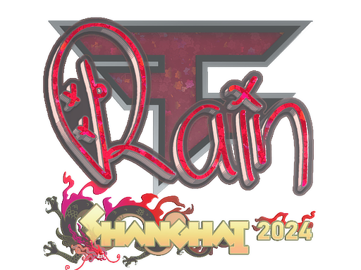 Buy Sticker | rain (Glitter) | Shanghai 2024 – price from $0.06 - Buy skins on Skin.Land