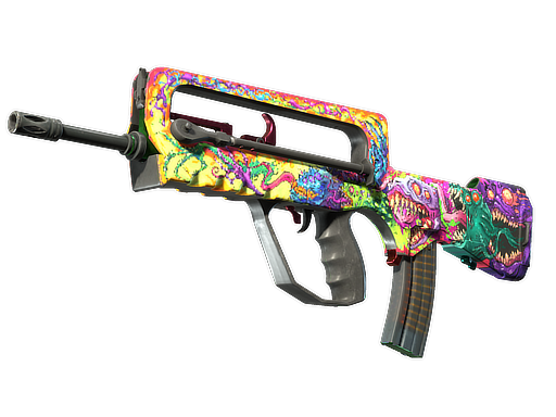 购买 FAMAS | Bad Trip (Field-Tested) - 价格从 $50.30 - 在 Skin.Land 上购买皮肤