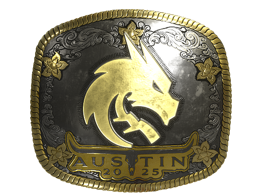 Buy Sticker | Team Spirit (Gold) | Austin 2025 – price from $2.60 - Buy ...