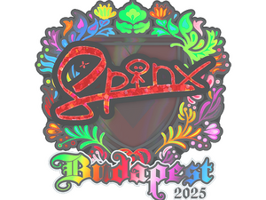 Buy Sticker | snow (Holo) | Budapest 2025 – price from $0.63 - Buy ...