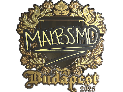 Buy Sticker | malbsMd (Gold) | Budapest 2025 – price from $2.43 - Buy ...