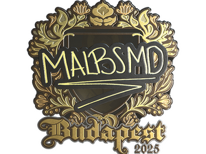 Buy Sticker | malbsMd (Gold) | Budapest 2025 – price from $2.43 - Buy ...